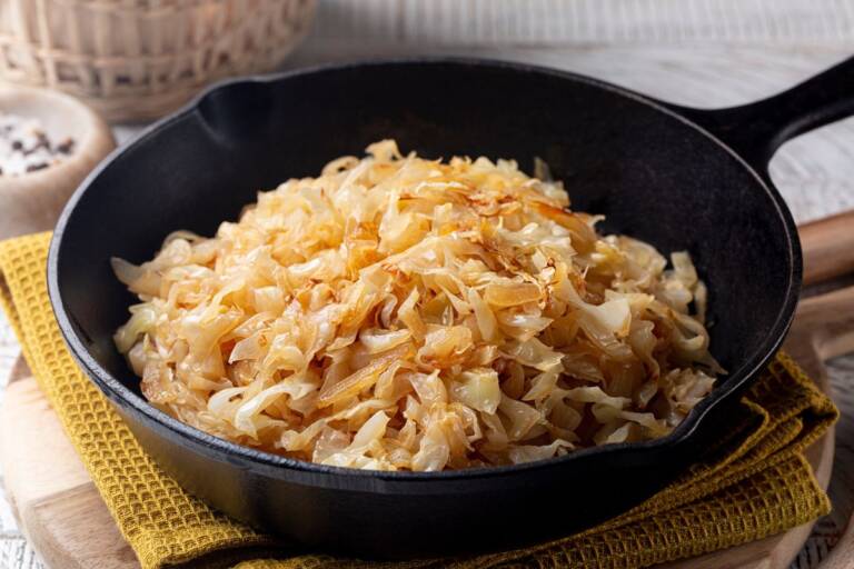 Come cucinare la verza stufata in padella