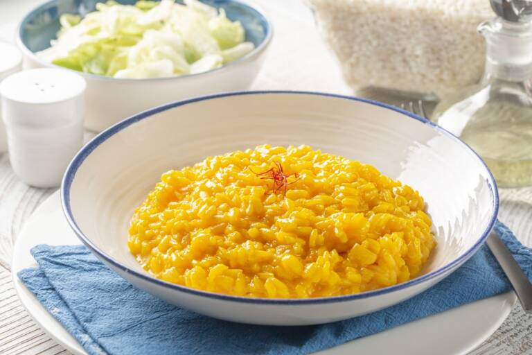 Risotto alla milanese con il Bimby: la ricetta originale